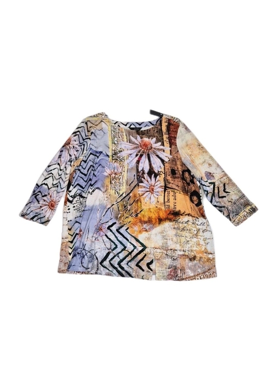 Ali Miles | Tops | Ali Miles Womens Plus Size 3x Printed Stretch Knit ...